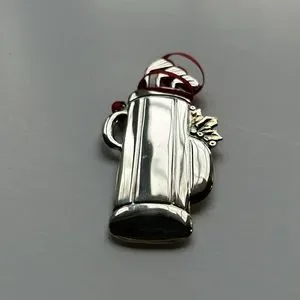 R & B | Holiday | Vintage Silver Golf Bag Ornament Made In Italy | Poshmark